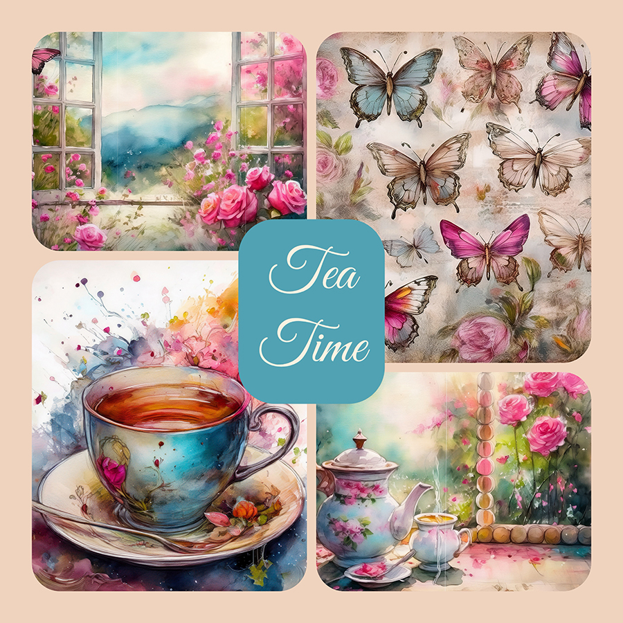 Tea Time Folio